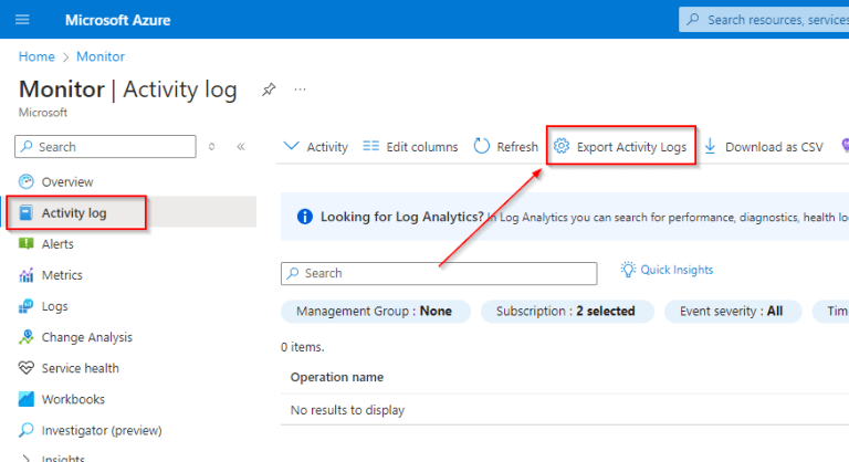 Cloud Security: Tracking and Storing Azure RBAC Activity with Azure Log ...